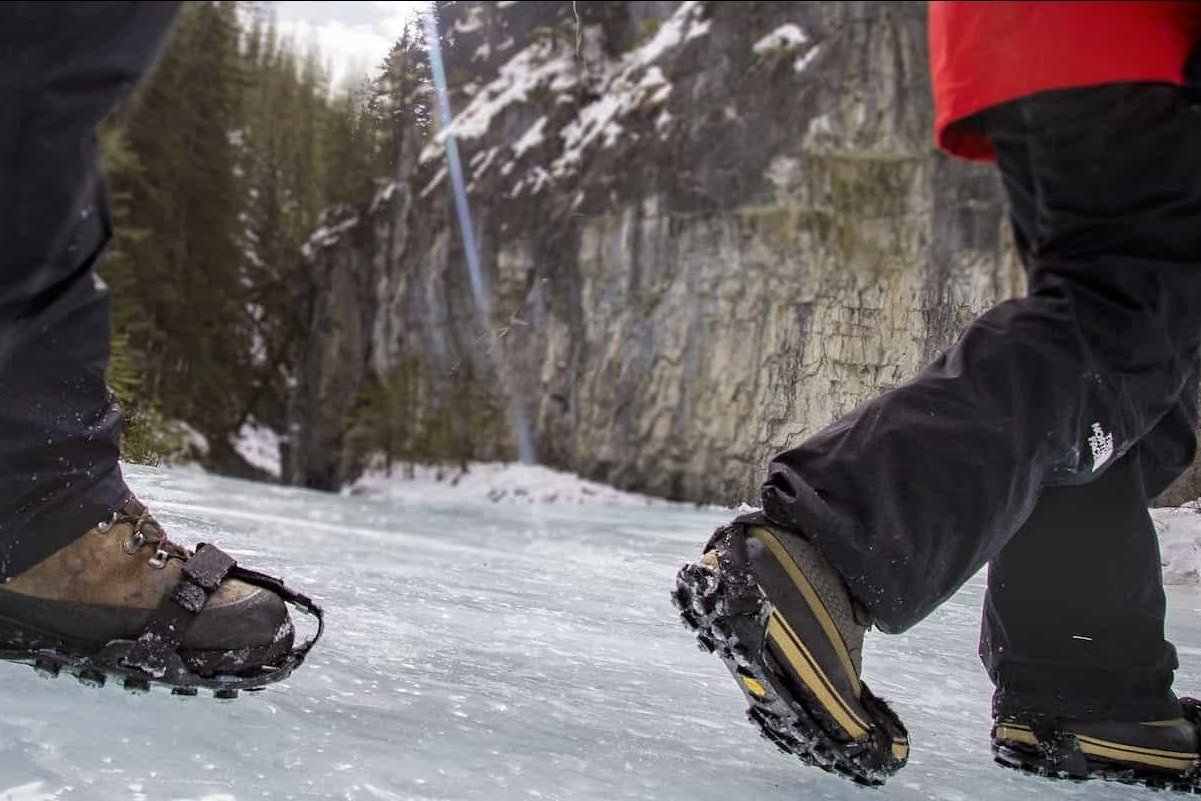 Johnston Canyon Icewalk Banff - WintersportCanadaAmerika