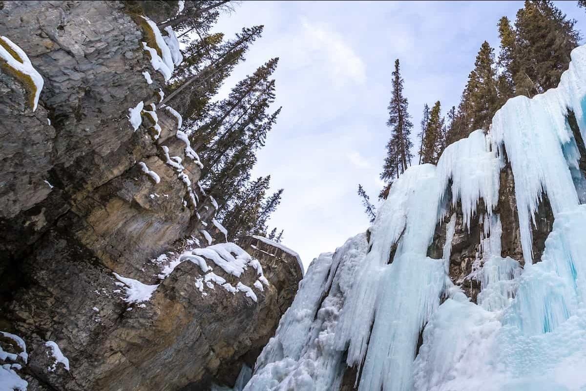 Johnston Canyon Icewalk Banff - WintersportCanadaAmerika